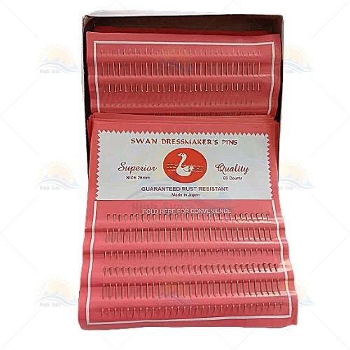 SWAN SOLOD HEADED STEEL PINS DRESSMAKER PINS SOLID PINS | Shopee ...