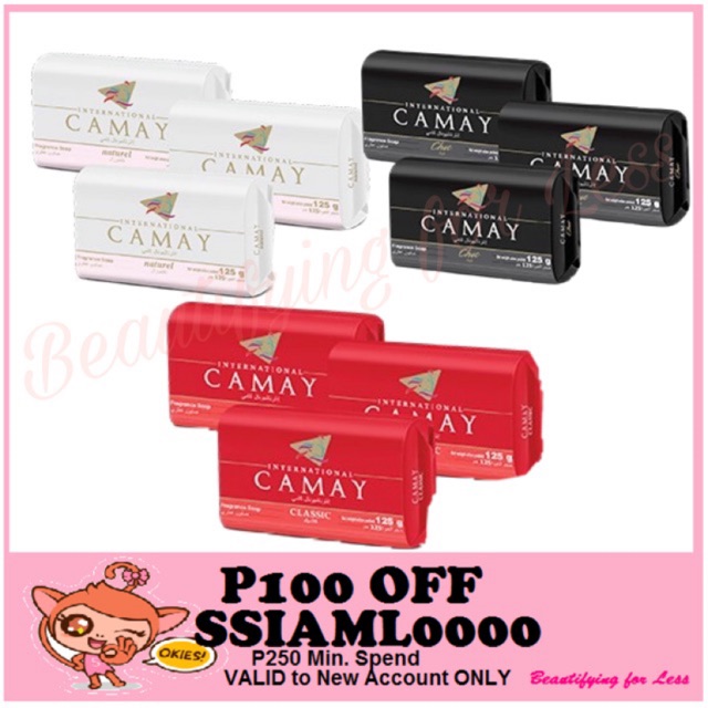 CAMAY 3PCS PACK ( ORIGINAL ) | Shopee Philippines