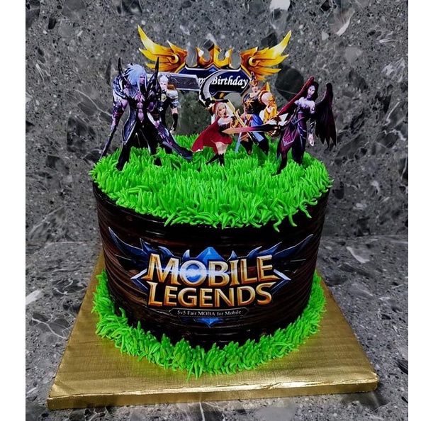 MOBA / Mobile Legends Cake topper | Shopee Philippines