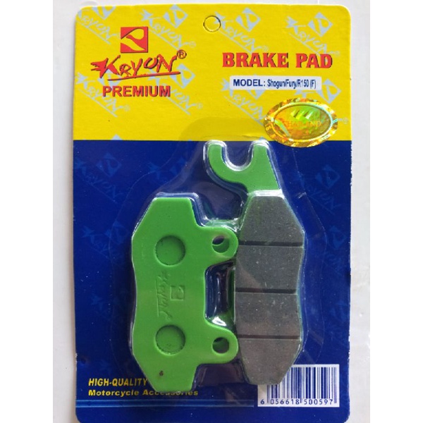 Motorcycle Brake Pad/Disc Shogun/Fury/R150 (Front) (KRYON) | Shopee ...