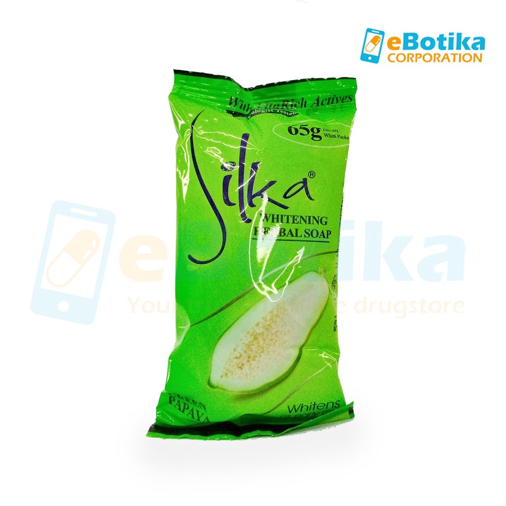 Silka Soap Green Papaya 65g (5-SACHET) | Shopee Philippines