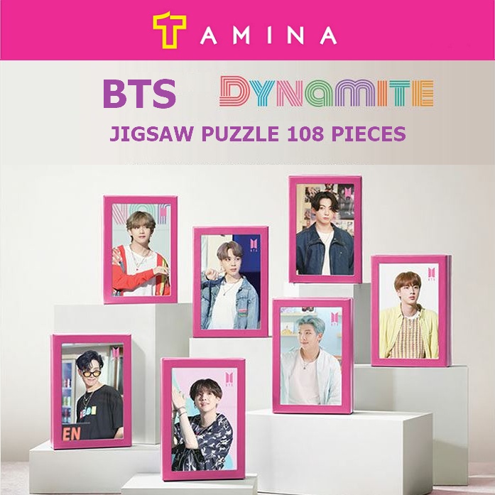 BTS Dynamite Jigsaw Puzzle 108 Pieces | Shopee Philippines