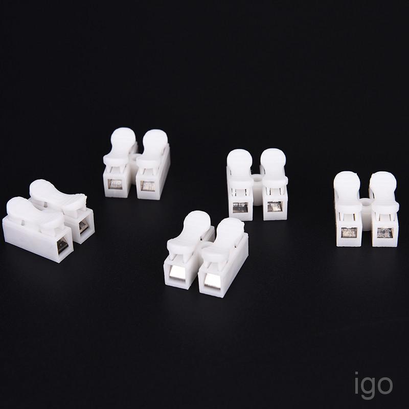 IGO 10 x Electrical Cable Connectors Quick Splice Lock Wire Terminals ...