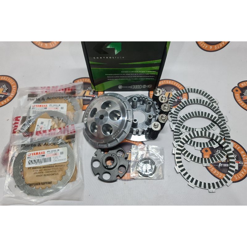 CONTROL TECH SLIPPER CLUTCH ASSY WITH 5 SPRING,CLUTCH PLATE AND LINING ...