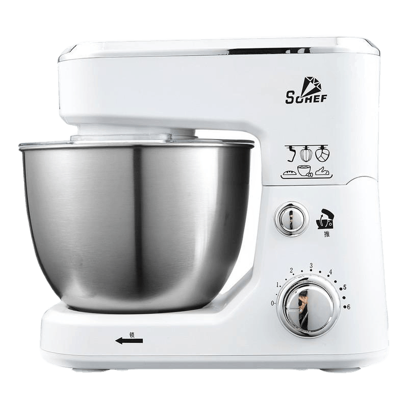 Food mixer, multi-function mixer, 5.5L 1200W stainless steel, 4 colors ...