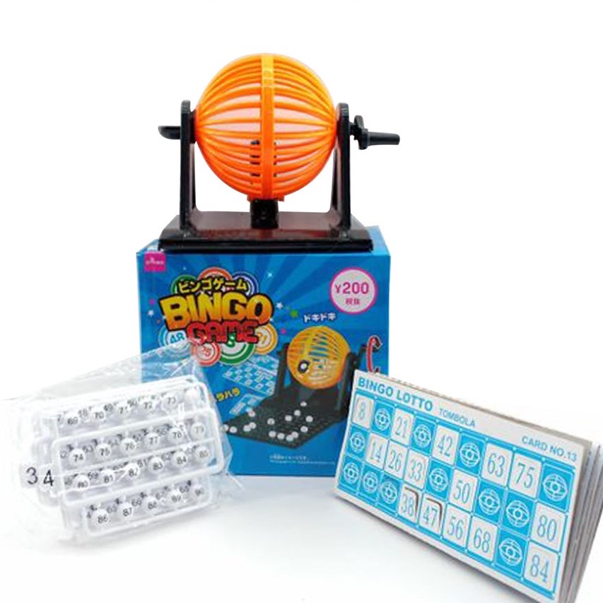 Mini Bingo Game with Rotary Cage | Shopee Philippines
