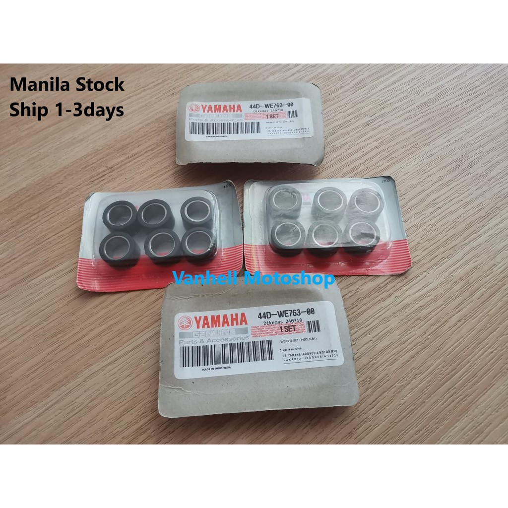 Genuine Aerox V1 V2 Flyball (Weight Roller) or Bola | Shopee Philippines