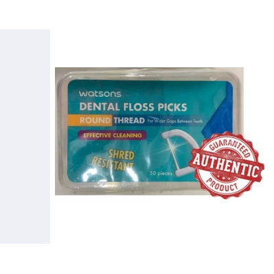Watson Dental Floss Bundle of 3 Round Threadpick Plain | Shopee Philippines