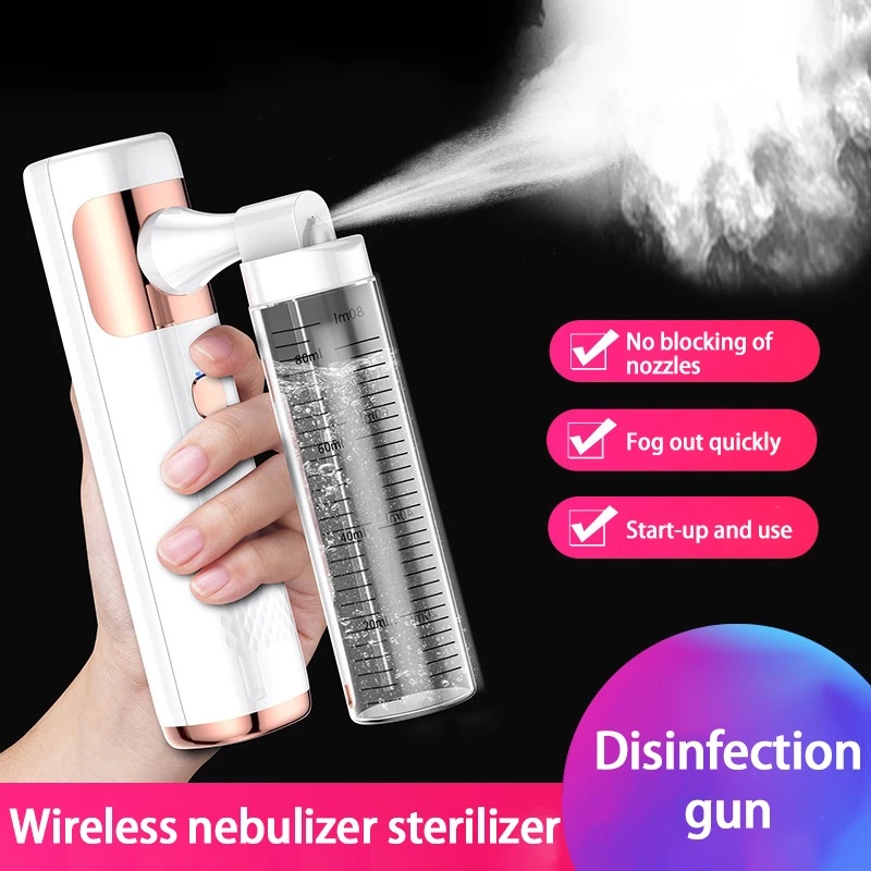 USB Disinfection Sterilization Spray Bottle/ Handheld Fine Mist Machine ...