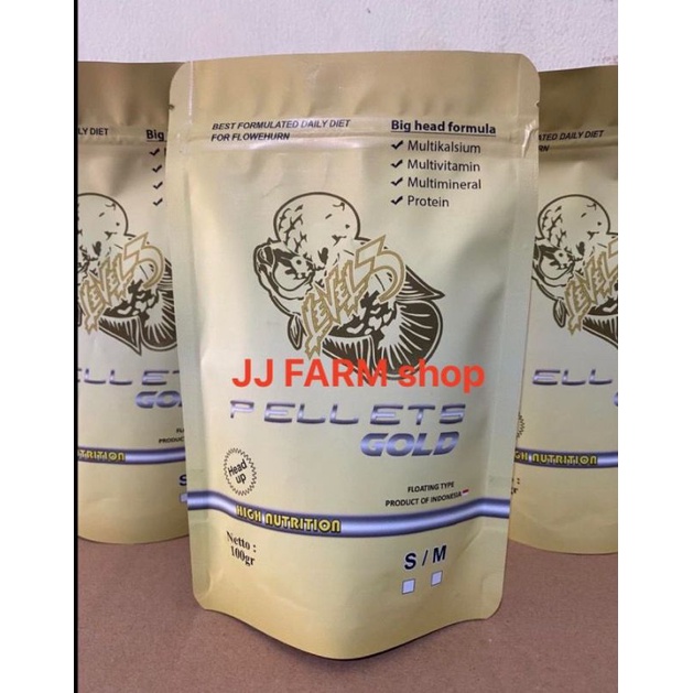 Pellet LEVEL3 GOLD super big head Special jenong body besar size S & M ...