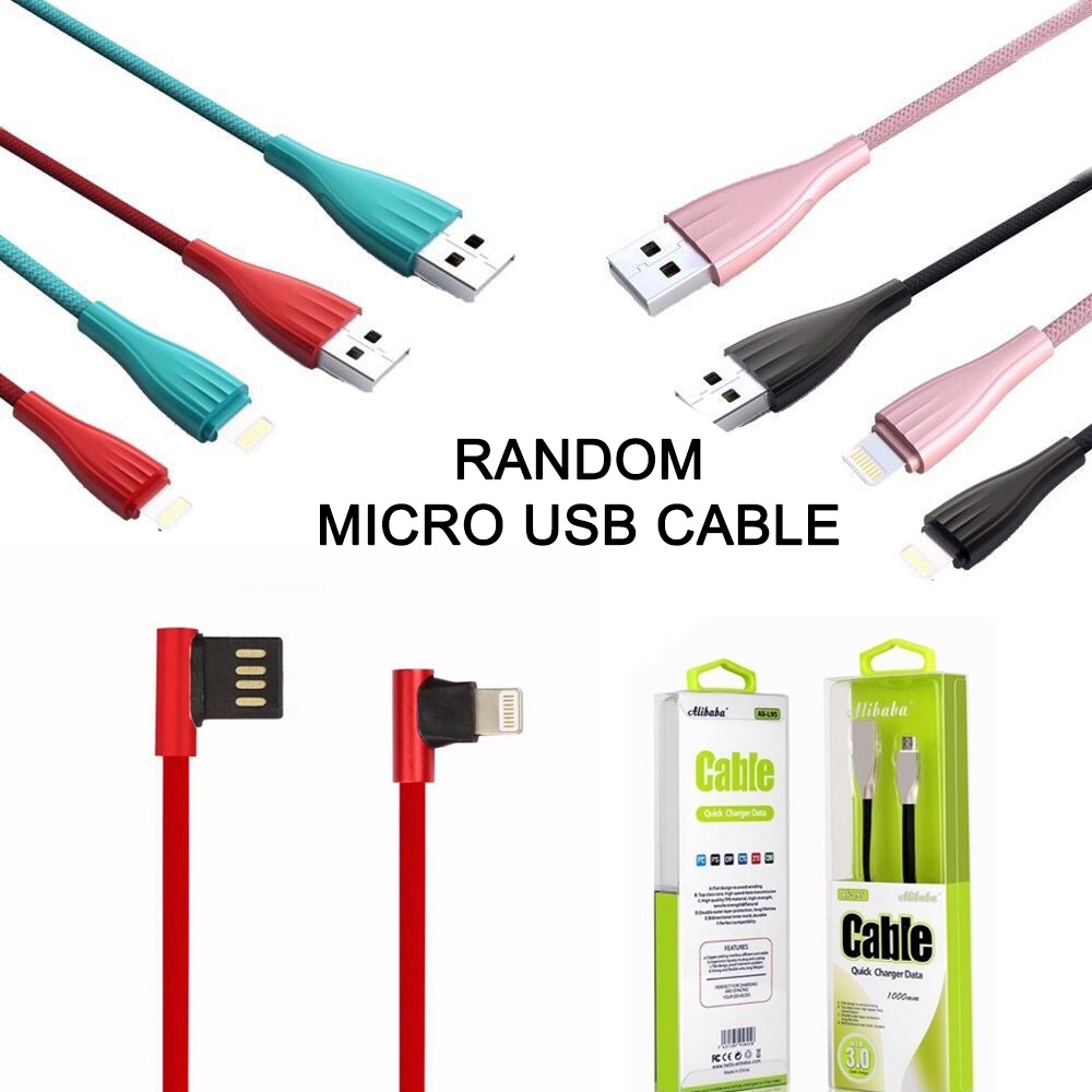 Alibaba Micro USB Cable (Random) | Shopee Philippines