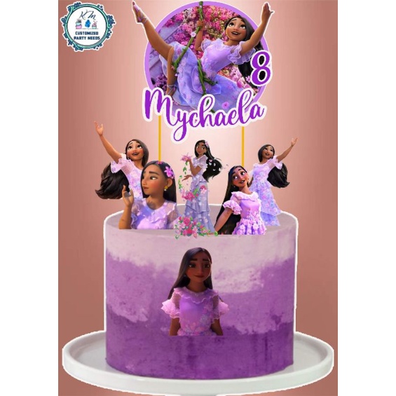 Encanto Isabela Cake and Cupcake Toppers | Shopee Philippines