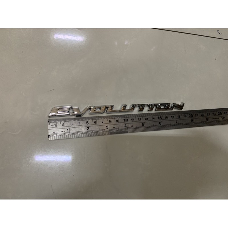 Evolution Emblem for Mitsubishi Lancer Evo trunk | Shopee Philippines