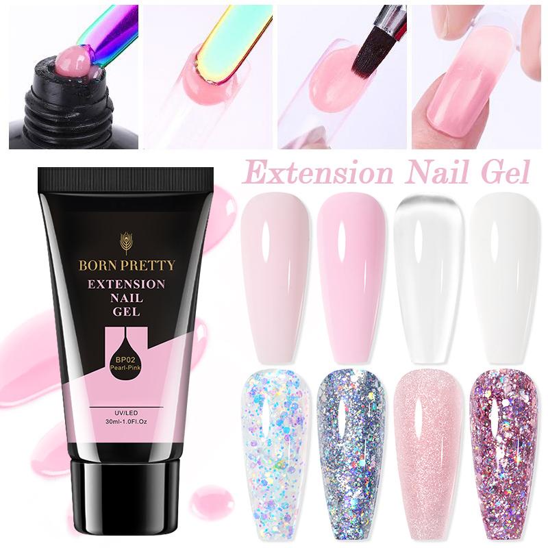 Born Pretty Extension Gel Acrylic Quick Building Nail Polish Uv Soak ...
