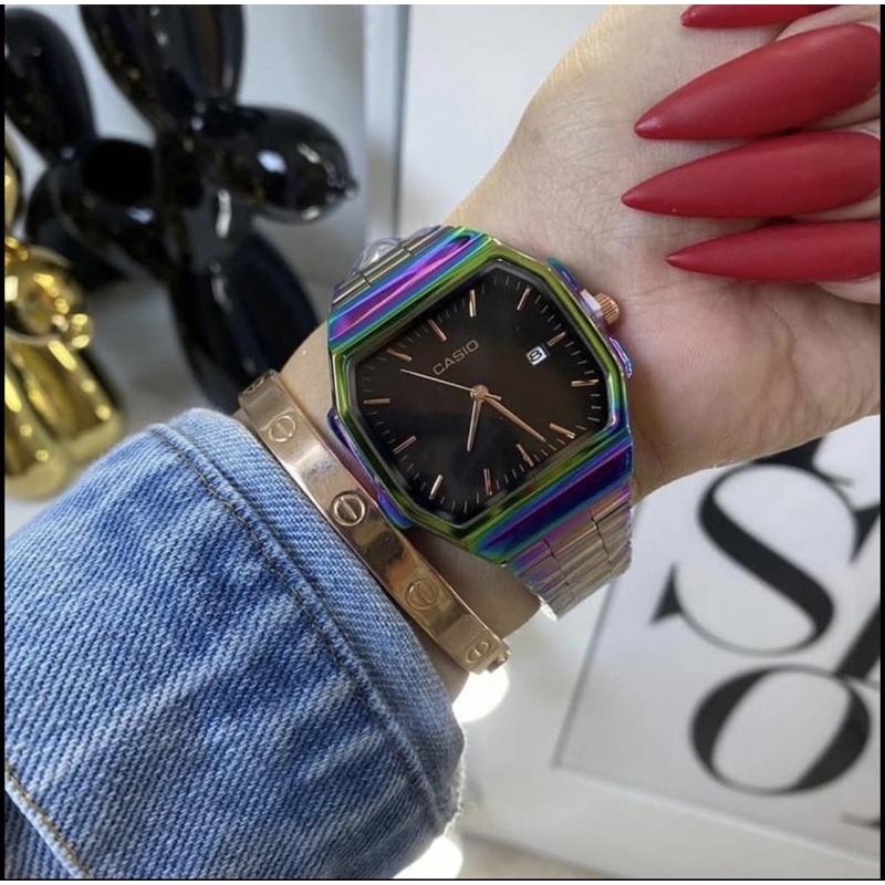 GEDI Vintage AQ230 With Date waterproof Unisex Men Women Watch silver ...