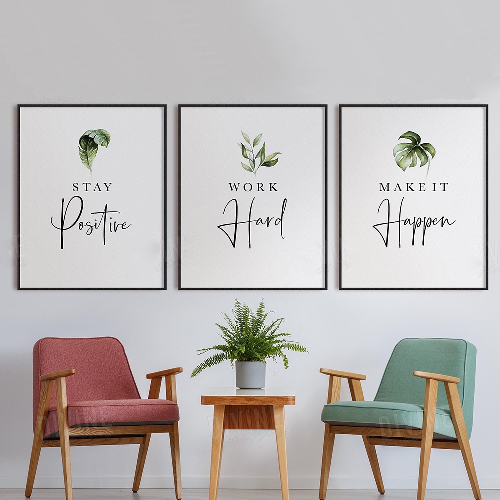 Nordic Wall Decor Posters and Prints Canvas Wall Art Inspirational ...