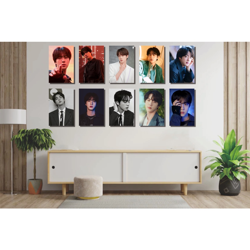 Bts Wood Poster Jin Wall Decoration Walldecor (Picture Can Custom ...