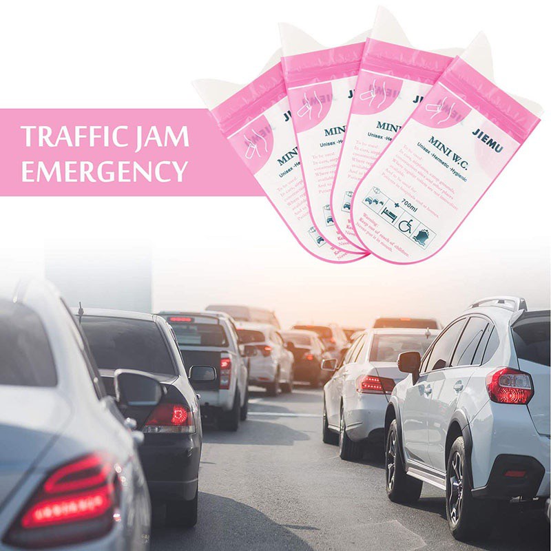 700ml Emergency Portable Car Urine Bag Vomit Bags Mini Mobile Toilets ...