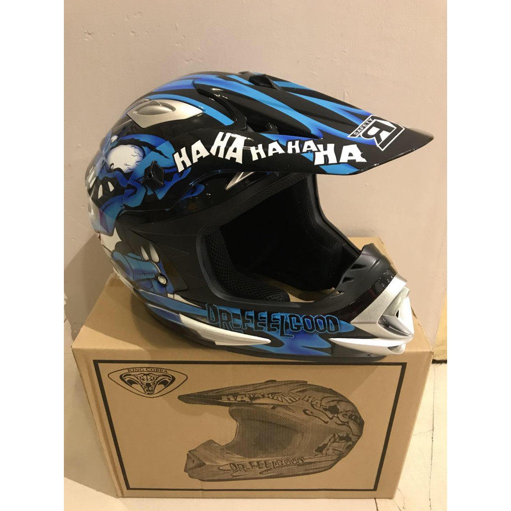 Heavy duty King Cobra motorcycle helmet | Shopee Philippines