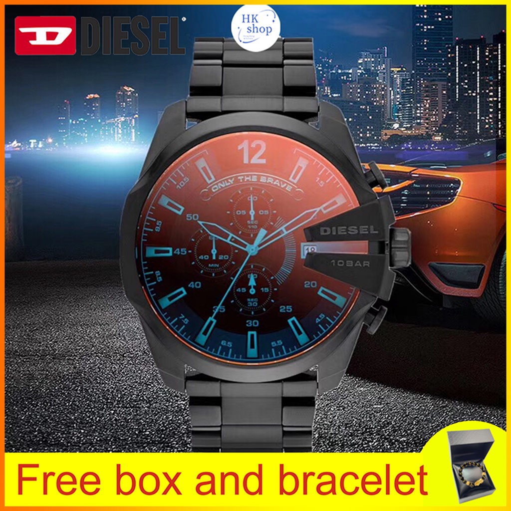 [100%Original] Diesel watch CHIEF command series polarized mirror three ...
