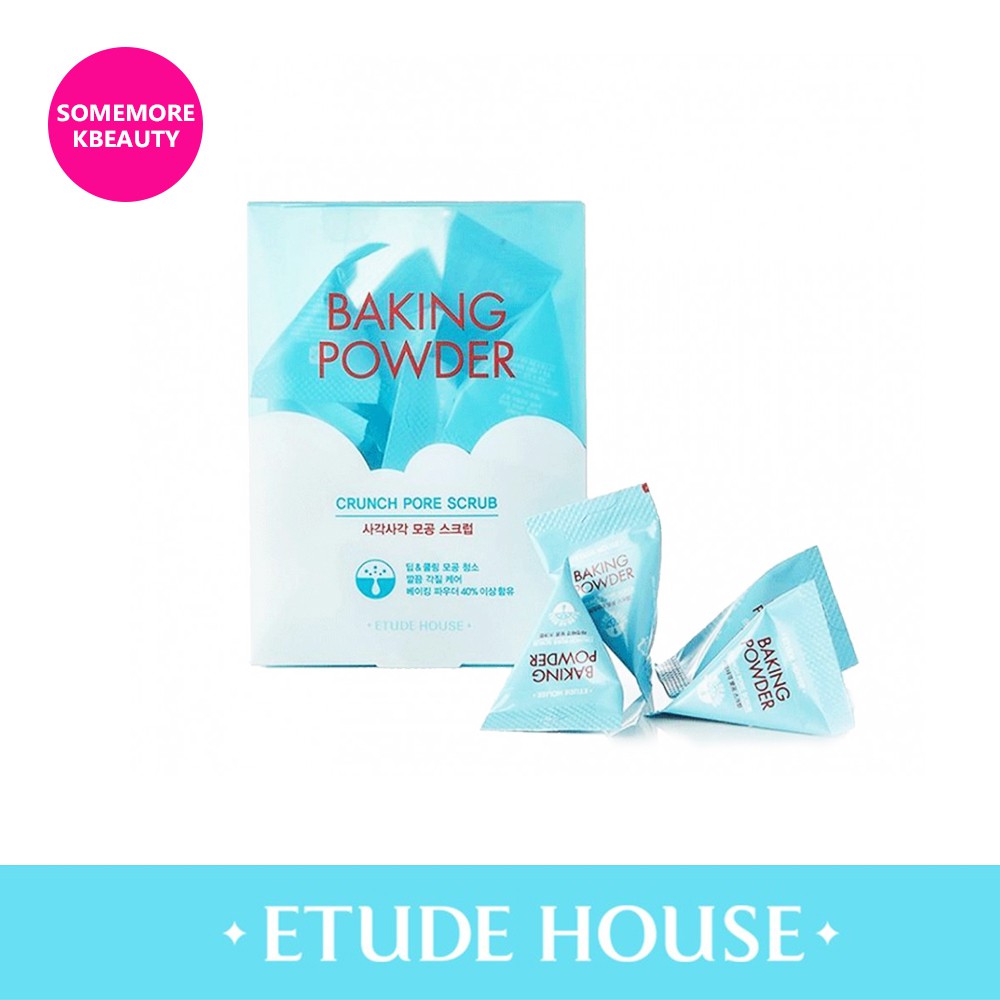 Etude Baking Powder Crunch Scrub pore 7g 24pcs | Shopee Philippines