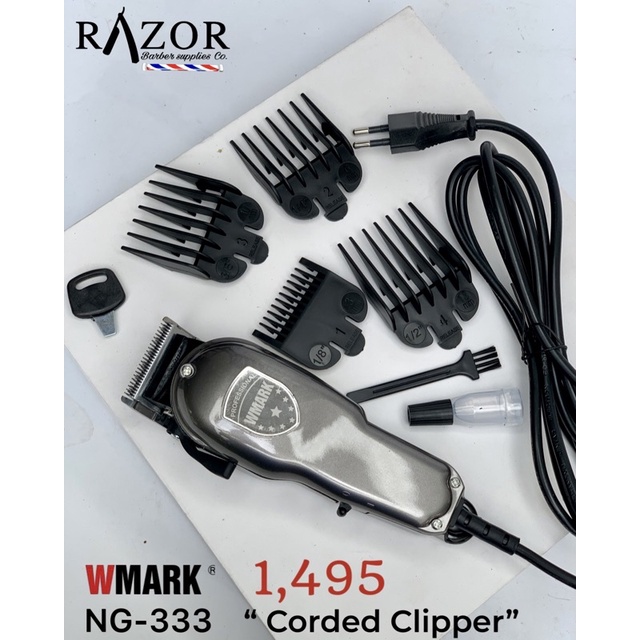 New Wmark NG-333 Professional Corded Hair Clipper-barber salon tool ...