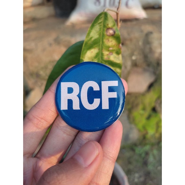 3 DIMENSIONS ROUND BLUE RCF LOGO 5X5 CM | Shopee Philippines