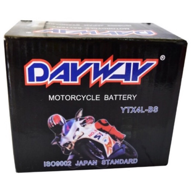 DAYWAY MOTORCYCLE BATTERY 2.5L/3L/4L/5L/6.5L/7L/9L/3 battery charger motorcycle accessories Bat ...