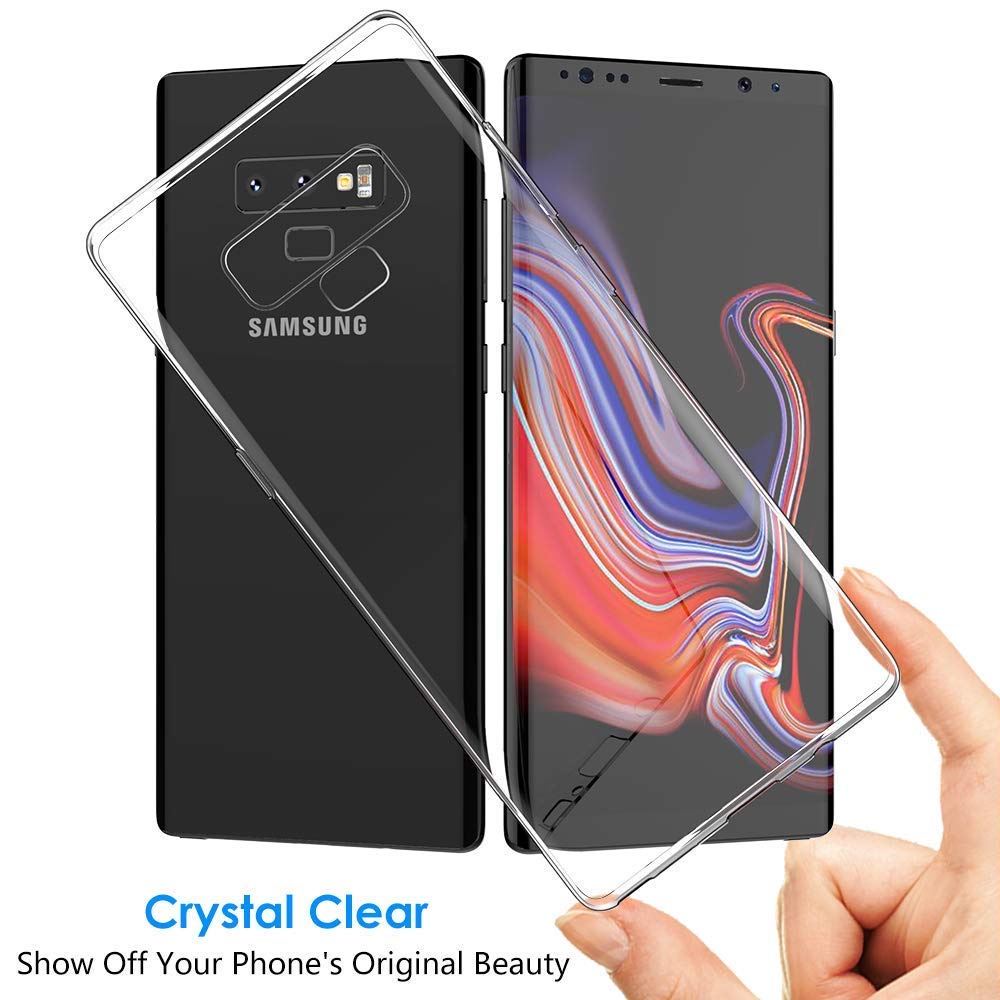 Clear Case Samsung Galaxy Note 9 8 10 Plus S23 S22 S9 S10 S21 S20 Plus ...