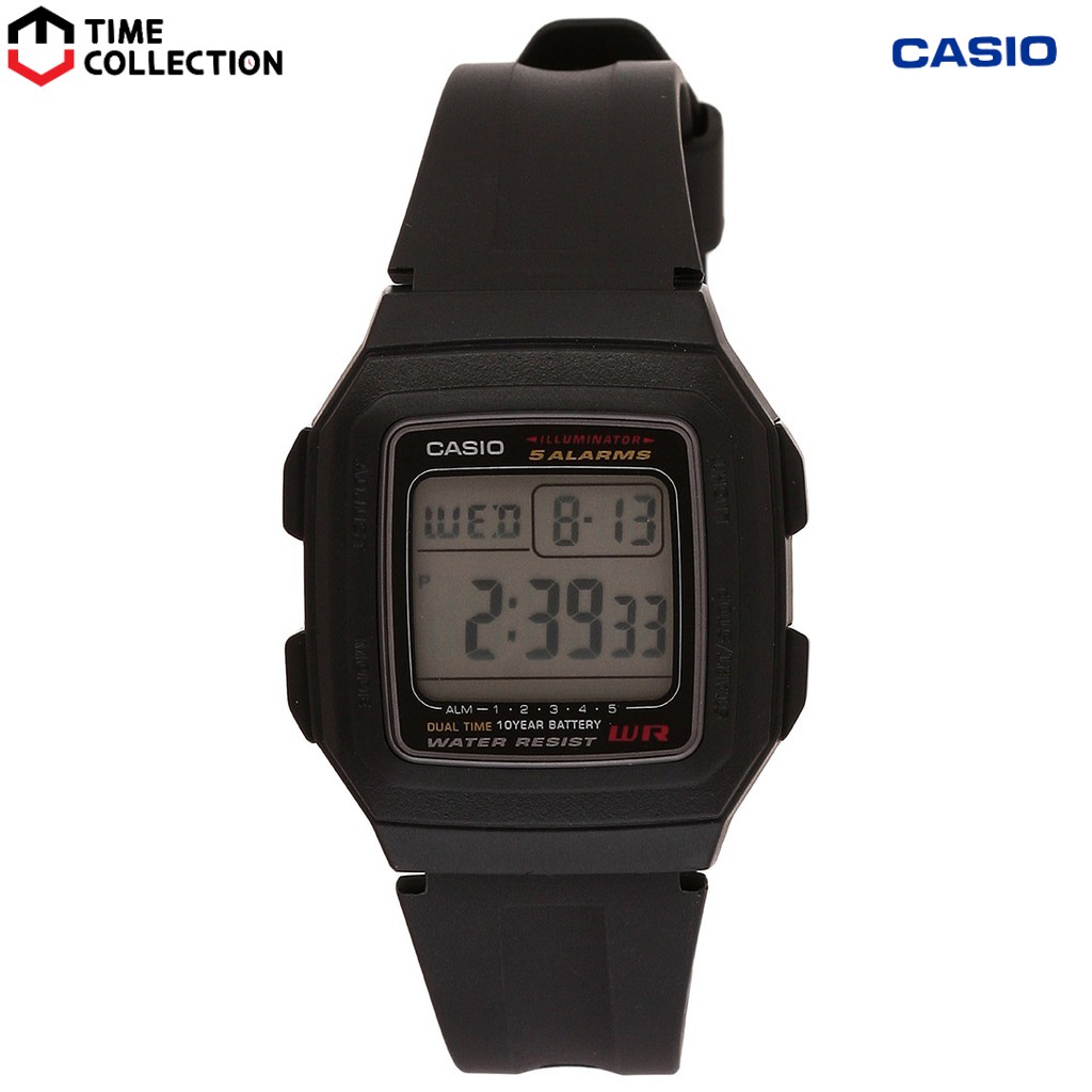 Casio F-201WA-1ADF Digital Rubber Strap Watch | Shopee Philippines