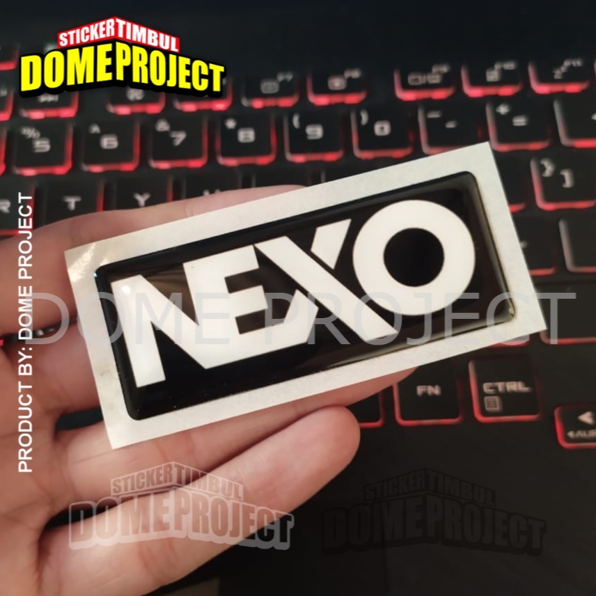 NEXO AUDIO Logo Flexible Resin Sticker – Anti Yellowing & Waterproof 3D ...