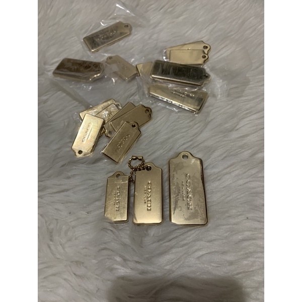 Original Coach Hang Tag and charm | Shopee Philippines