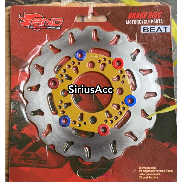 Standard Front Disc Plate Beat Vario Tojiro Spacy Genio Daytona Model ...