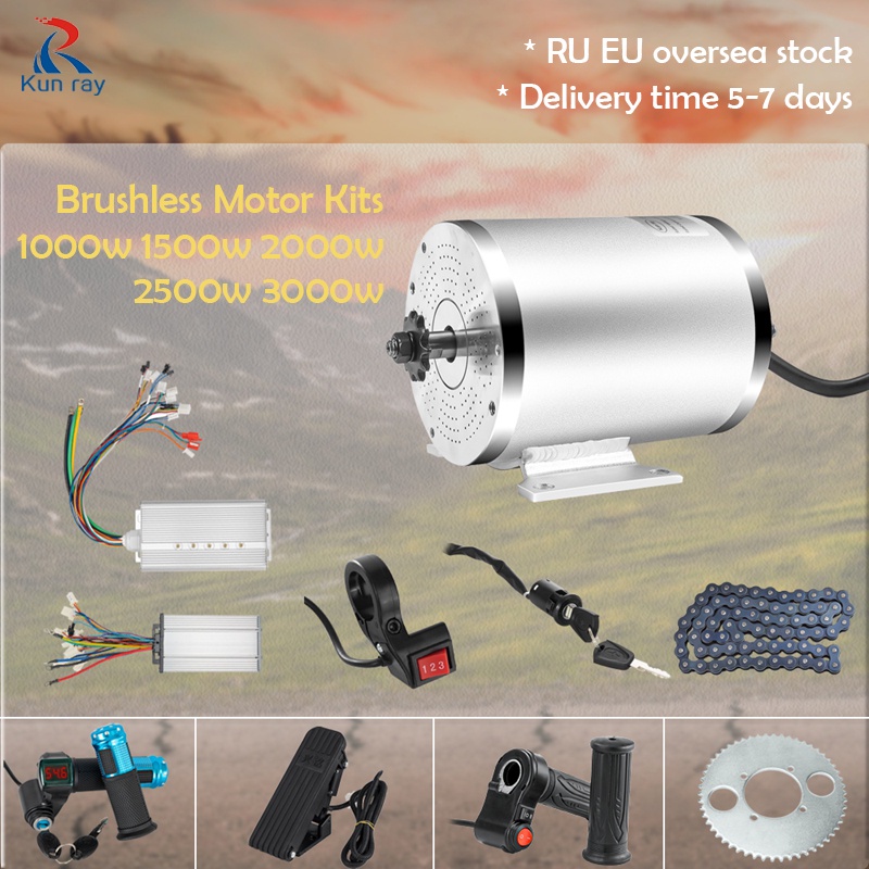 48v 2000w Electric Scooter Motor Brushless 3000w Electric Bikes 1000w ...