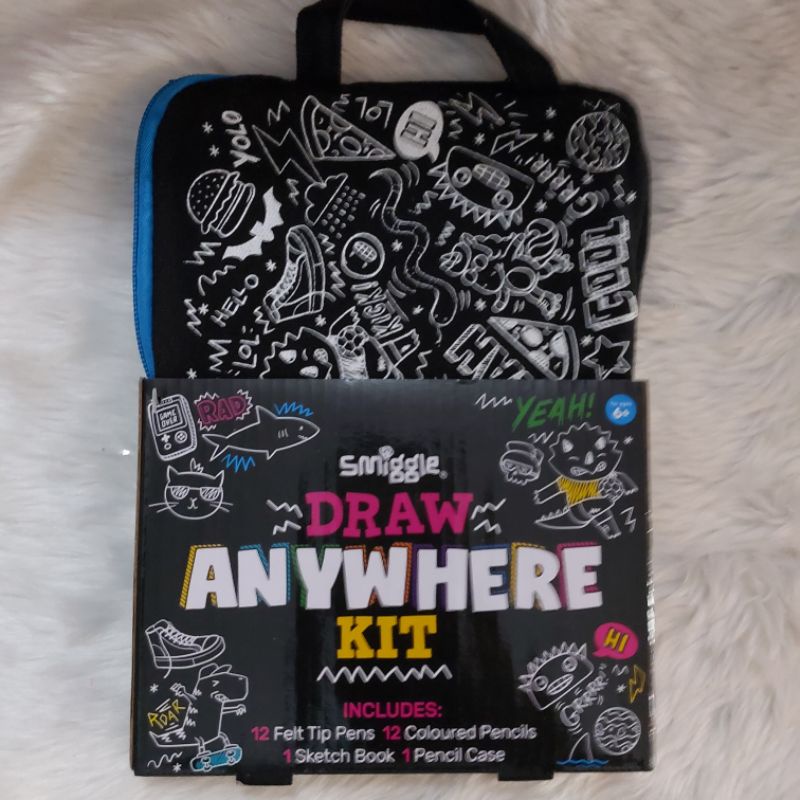 Original Smiggle Draw Anywhere Kit | Shopee Philippines