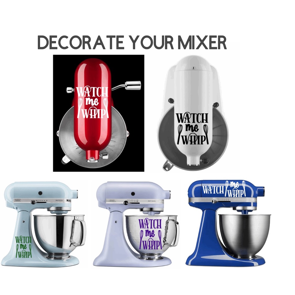*Support Local* Decorate your Classic / Artisan KitchenAid Stand Mixer (Watch me whip) | Shopee ...