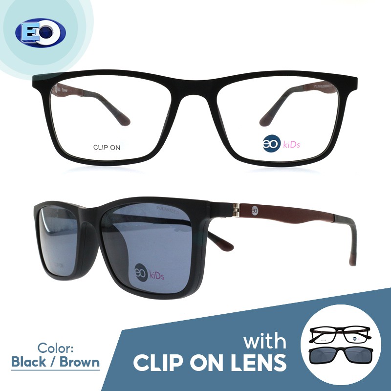 EO Kids Little Adan with Clip on Frame with Free Multicoated Lens / Non ...