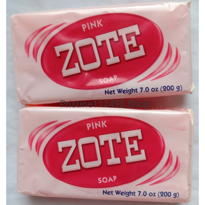 ZOTE Pink Soap Laundry Bar 200g | Shopee Philippines