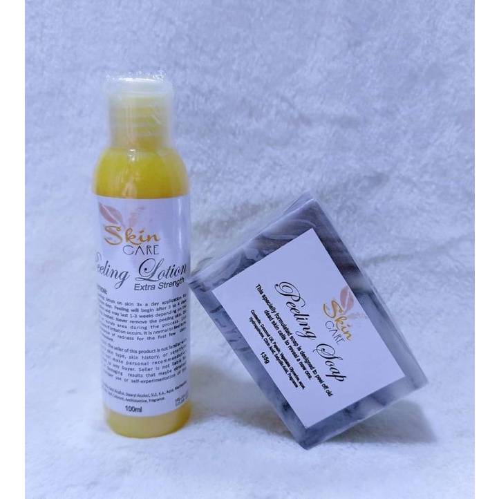 peeling lotion set Whitening Set (Peeling Lotion Extra Strength 100ml ...
