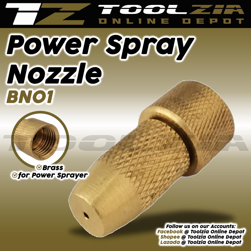 MEGA Brass Nozzle (BN01) for POWER SPRAYER | Shopee Philippines