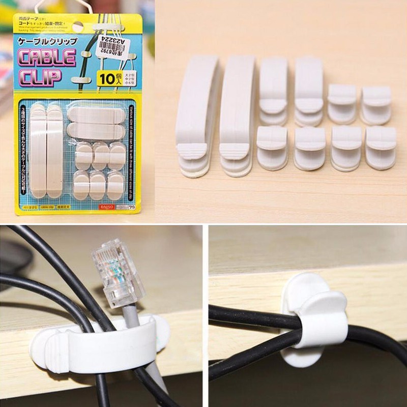 10pcs Electrical Wire Collector Cable Collator Line Holders | Shopee ...