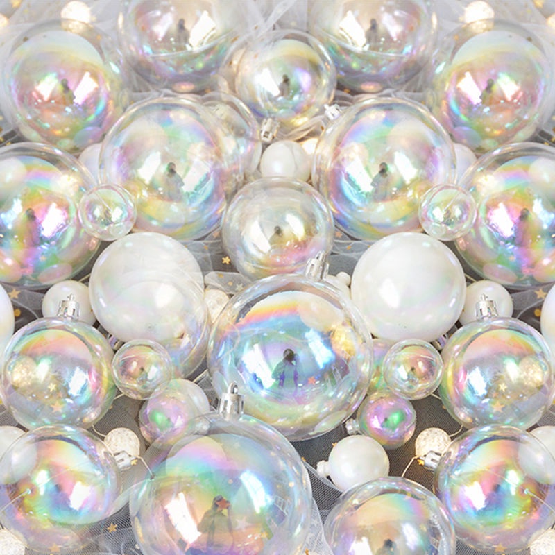 10pcs ins colorful sphere transparent sphere milky white magic ball ...
