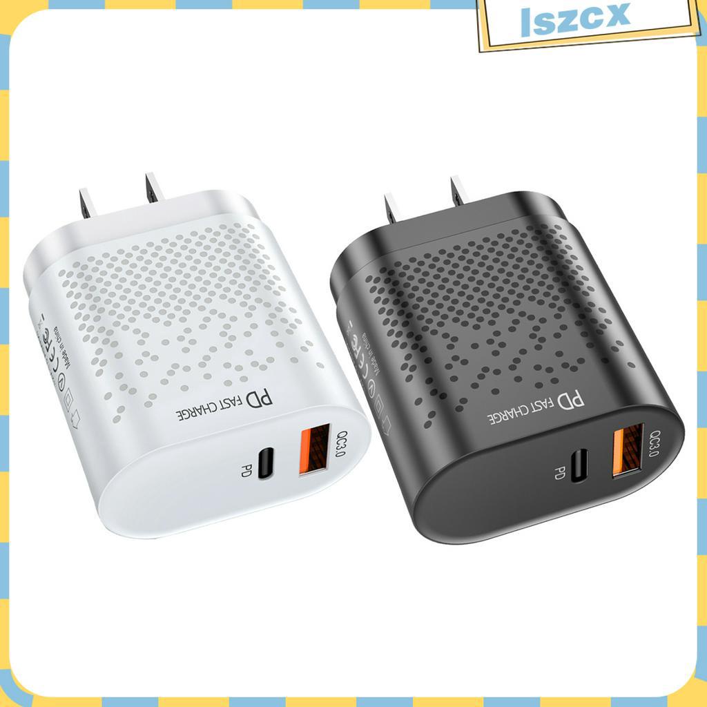 USB PD Ports Charger Block Power Delivery Adapter Power Brick US Plug ...