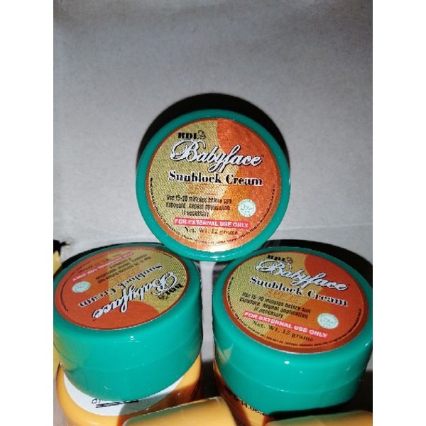 RDL Sunblock Cream SPF 15 (6g,12g,15g, 25ml) | Shopee Philippines