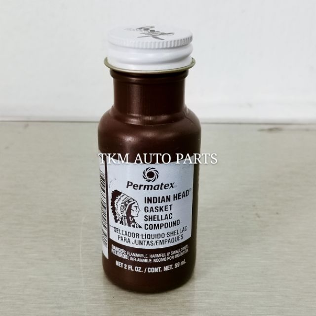 Permatex Indian Head Gasket Shellac Compound (59ML) | Shopee Philippines