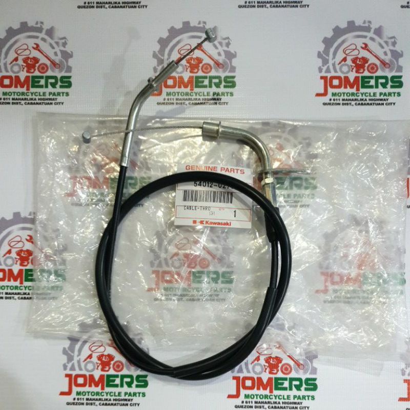 Z1000 ZR1000 2010 to13 CABLE-THROTTLE CLOSING / OPENING GENUINE 54012 ...