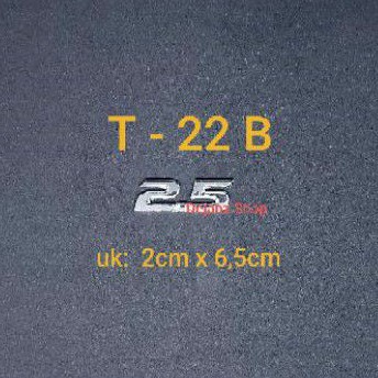 T-22B. Emblem - Sticker - Sticker - Logo - Symbol - Writing 2.5 Chrome ...