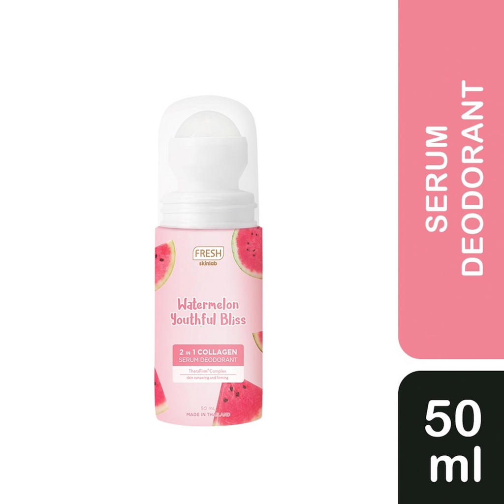 FRESH Skinlab Watermelon Youthful Bliss 2 in 1 Collagen Serum Deodorant ...