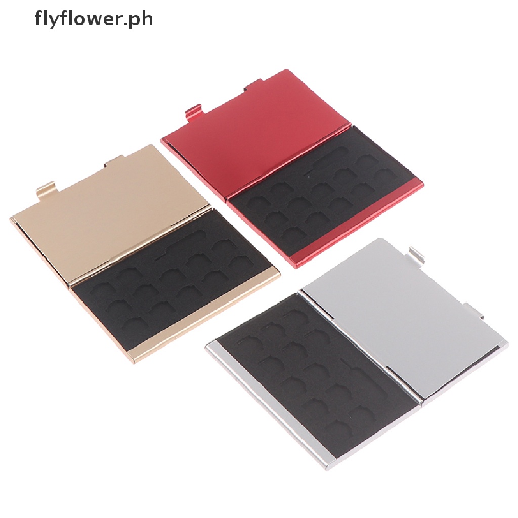 { stand } Aluminum Card Box Phone Memory SIM Card Box Card Package ...