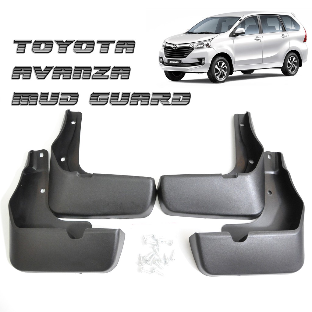 Mudguard Toyota Avanza 2016-2022 Mud Flap / Mud Guard Splash Guards ...